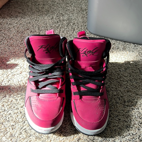 Nike | Shoes | Nike Air Jordan Flight Pink | Poshmark